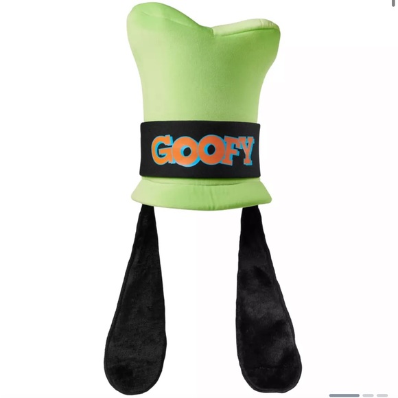 Disney | Accessories | Disney Parks Goofy Tall Green Hat Foam Cap With ...